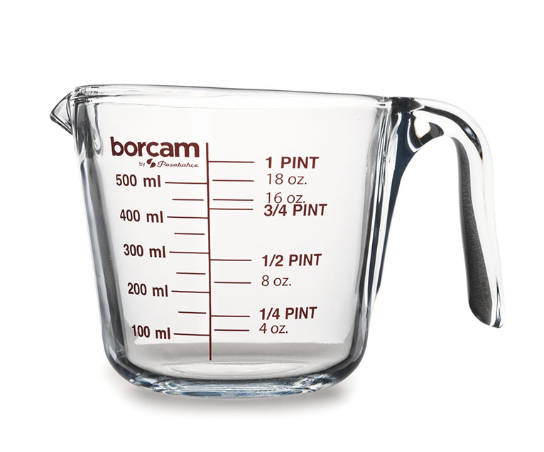 Paşabahçe 59176 Borcam Cam Ölçü Kabı 500 cc - Şirin Kristal | Paşabahçe ...