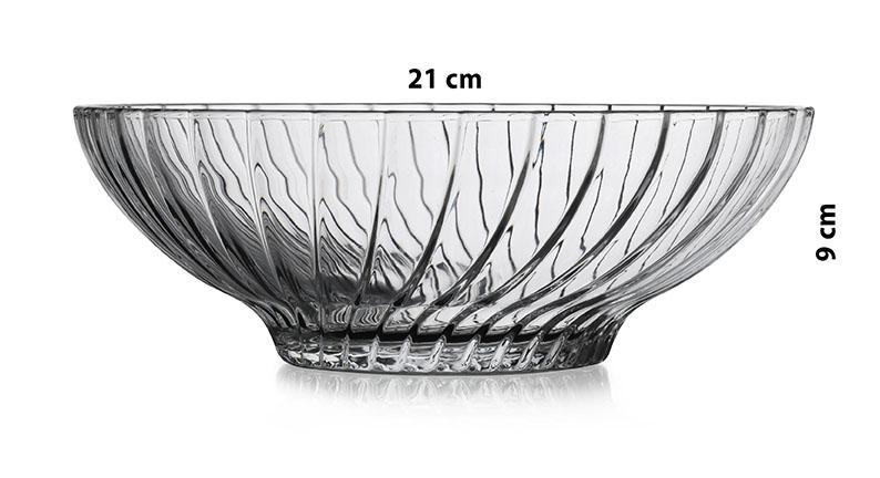 Paşabahçe 530124 Bouquet Büyük Kase 1370 cc - Şirin Kristal | Paşabahçe ...